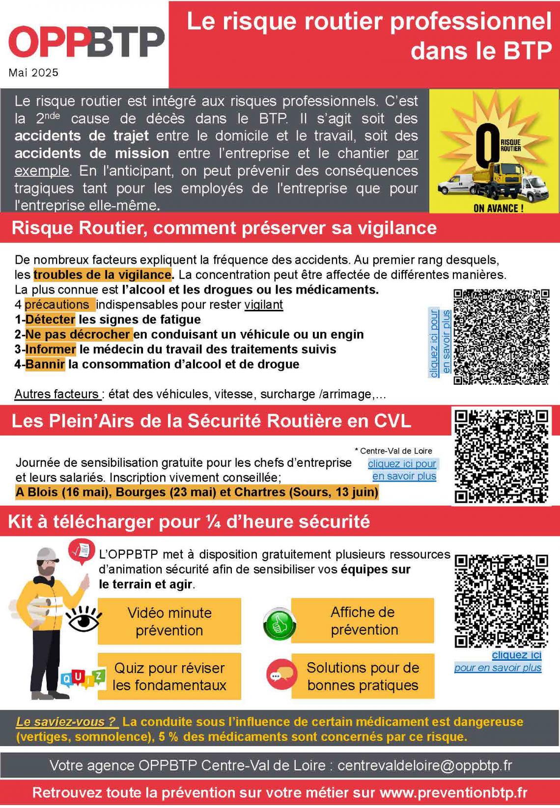 Le risque routier professionnel dans le BTP ・ CAPEB